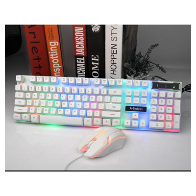 K-SNAKE KM320 RGB LED BACKLIGHT GAMING KEYBOARD AND MOUSE COMBO ...