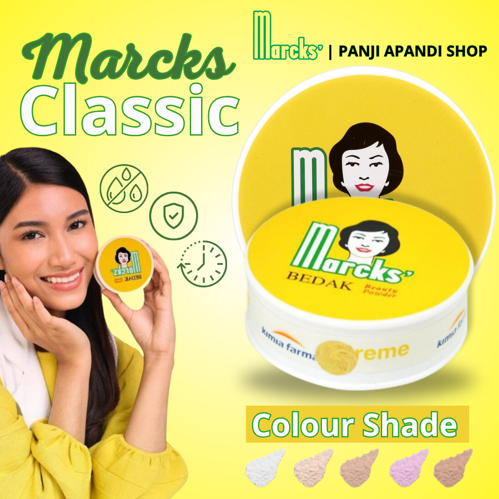 Bedak Marcks Tabur Classic 40g (Bedak Marsk Tabur Loose Powder ...