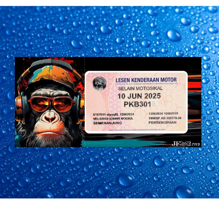Car Roadtax Sticker Small Size Sticker 2024 Cukai Jalan 2024 Roadtax ...
