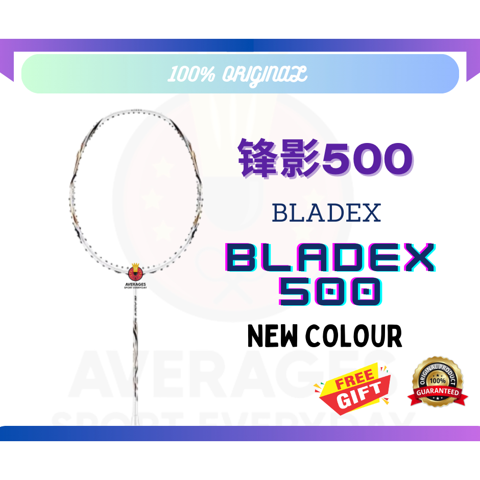 【READY STOCK】100% Original BladeX 500 New Original Badminton Unstrung ...