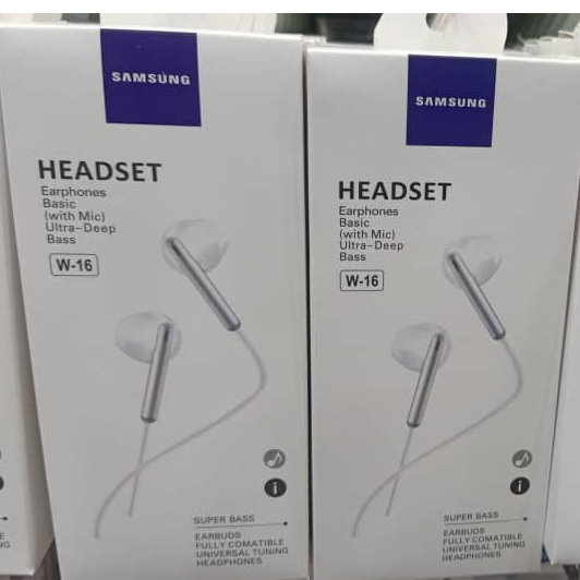 Samsung headset W-16 super bass ready stock | Shopee Malaysia