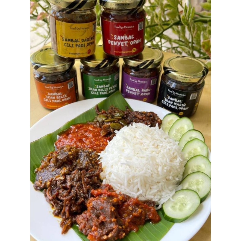 SAMBAL OPAH 180GM FOOD BY MASMIRA ( botol ) | Shopee Malaysia