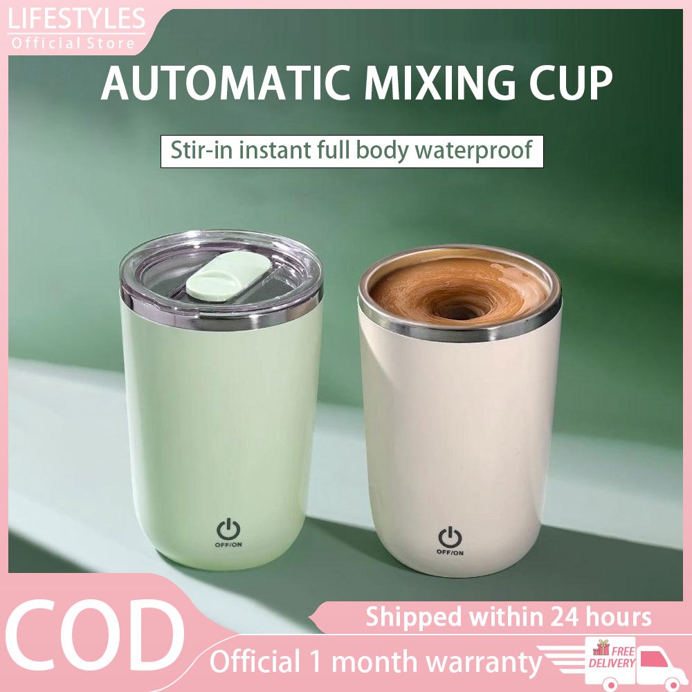 【NEW】400ML Self Stirring Mug Automatic Magnetic USB Chargeable Mug 306 ...