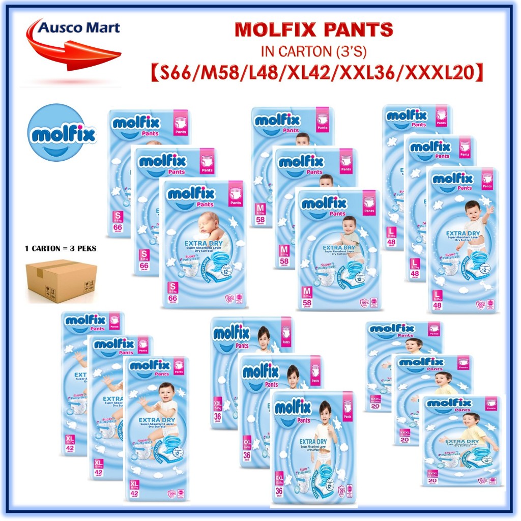 MOLFIX DRY EXTRA PANTS (3'S) | Shopee Malaysia