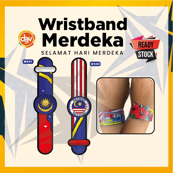 Wristband Merdeka Ready stock!!! | Shopee Malaysia