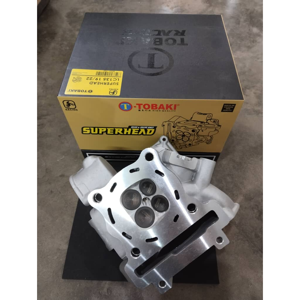 Racing Head CNC line Super Head LC135 Y15ZR TOBAKI CYLINDER HEAD LC V1 ...