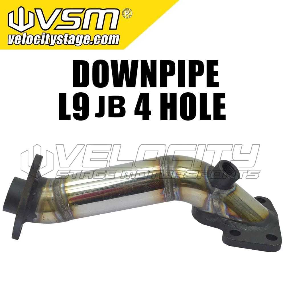 VSM Downpipe L9 Turbo 660cc exhaust JB Plug & Play ekzos Tubo Kenari JB ...