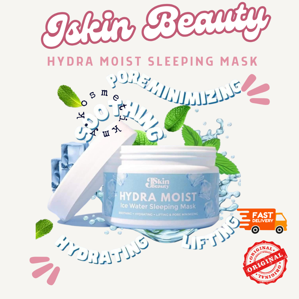 HYDRA MOIST ICE WATER SLEEPING MASK FACE CREAM JSKIN ORIGINAL HQ ...