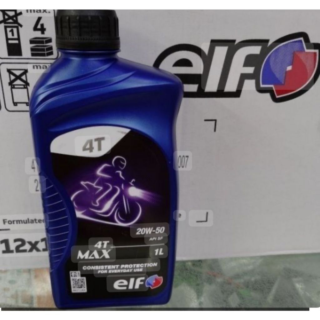 ELF 4T MAX 20W50 ENGINE OIL MINYAK HITAM - ORIGINAL | Shopee Malaysia