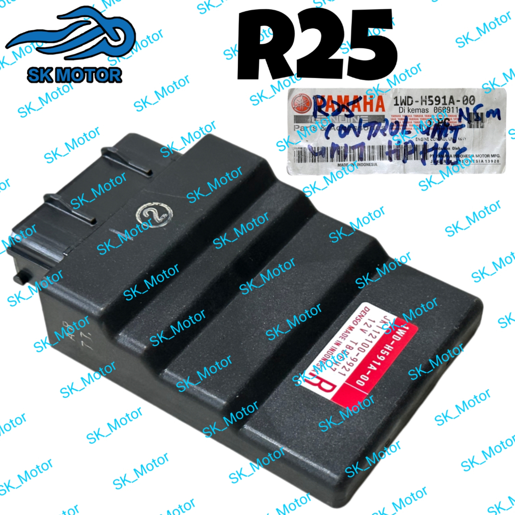 Yamaha YZF-R25 R25 Original ECU Engine Control Unit Assy Igniter ...
