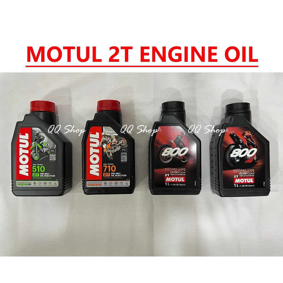 MOTUL 2T ENGINE OIL 510 2T/ 710 2T / 800 OFF ROAD 2T / 800 ROAD RACING ...