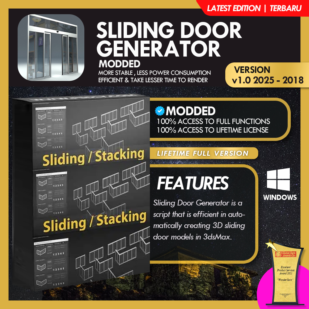 Sliding Door Generator V1.0🔥100% WORKS🔥 🔥Latest Version Software ...