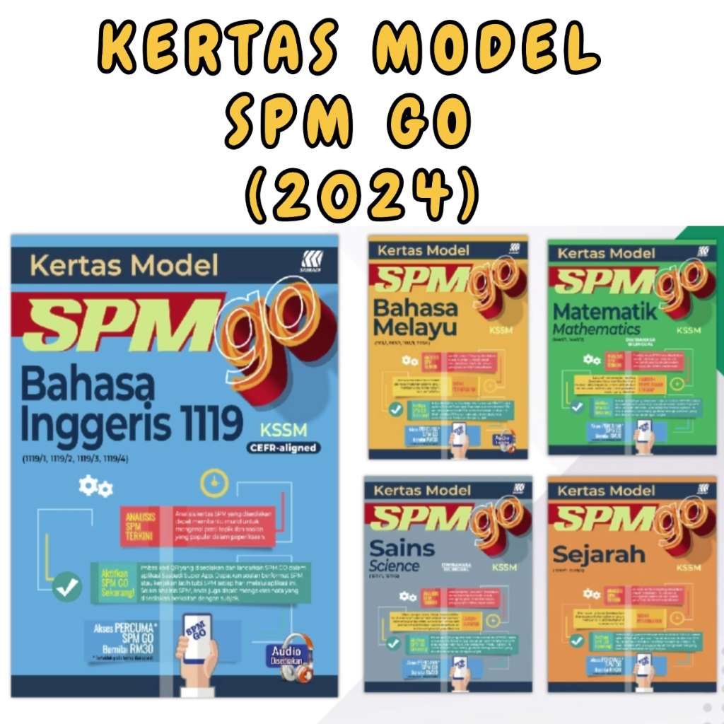 (ESA)SASBADI:KERTAS MODEL SPM GO (2024) | Shopee Malaysia