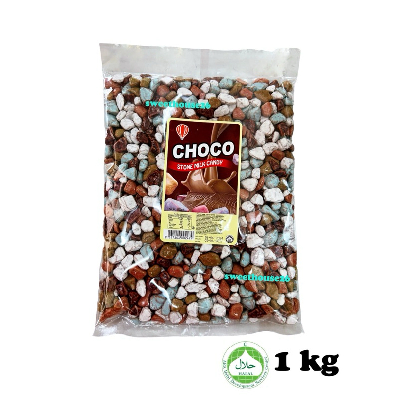 Coklat Batu / Choco Stone Milk Candy 1kg Halal | Shopee Malaysia