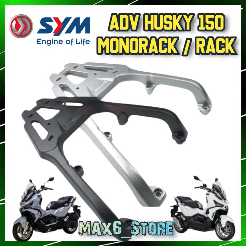 SYM Husky ADV 150 Monorack ,Top Box Bracket , Rack Husky150 Carrier ...
