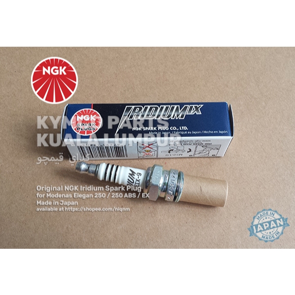 Original NGK Iridium IX Spark Plug for Modenas Elegan 250 ME250 ABS EX | Shopee Malaysia
