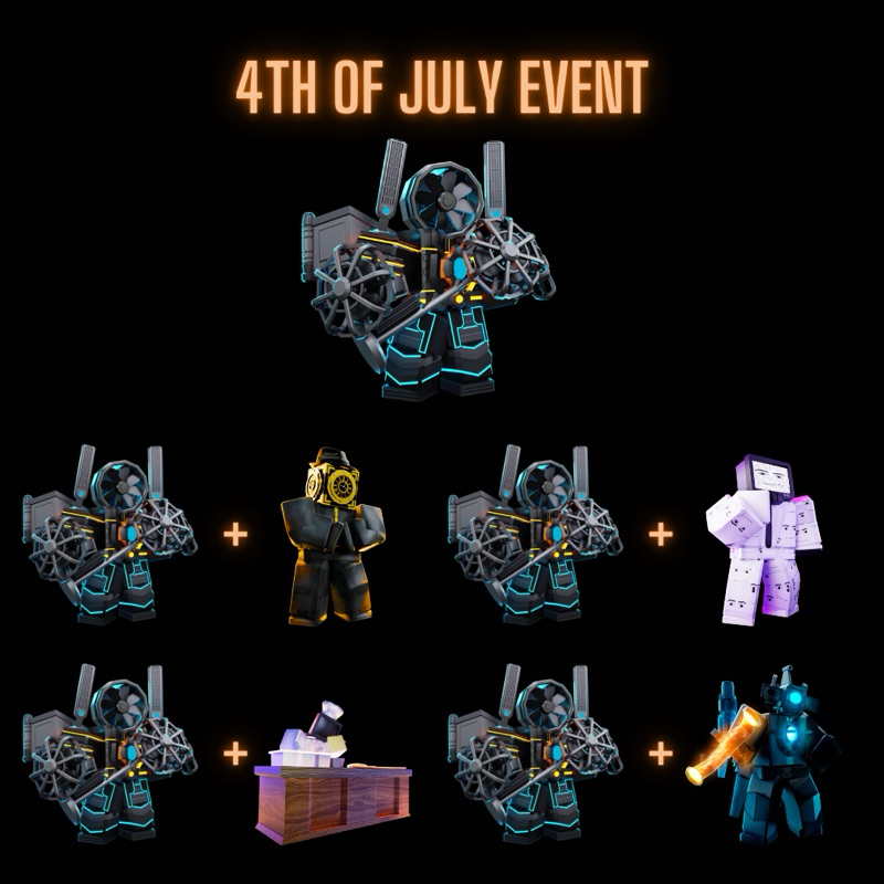 TTD TOILET TOWER DEFENSE TOY HOBBY COLLECTION ITEMS | Shopee Malaysia