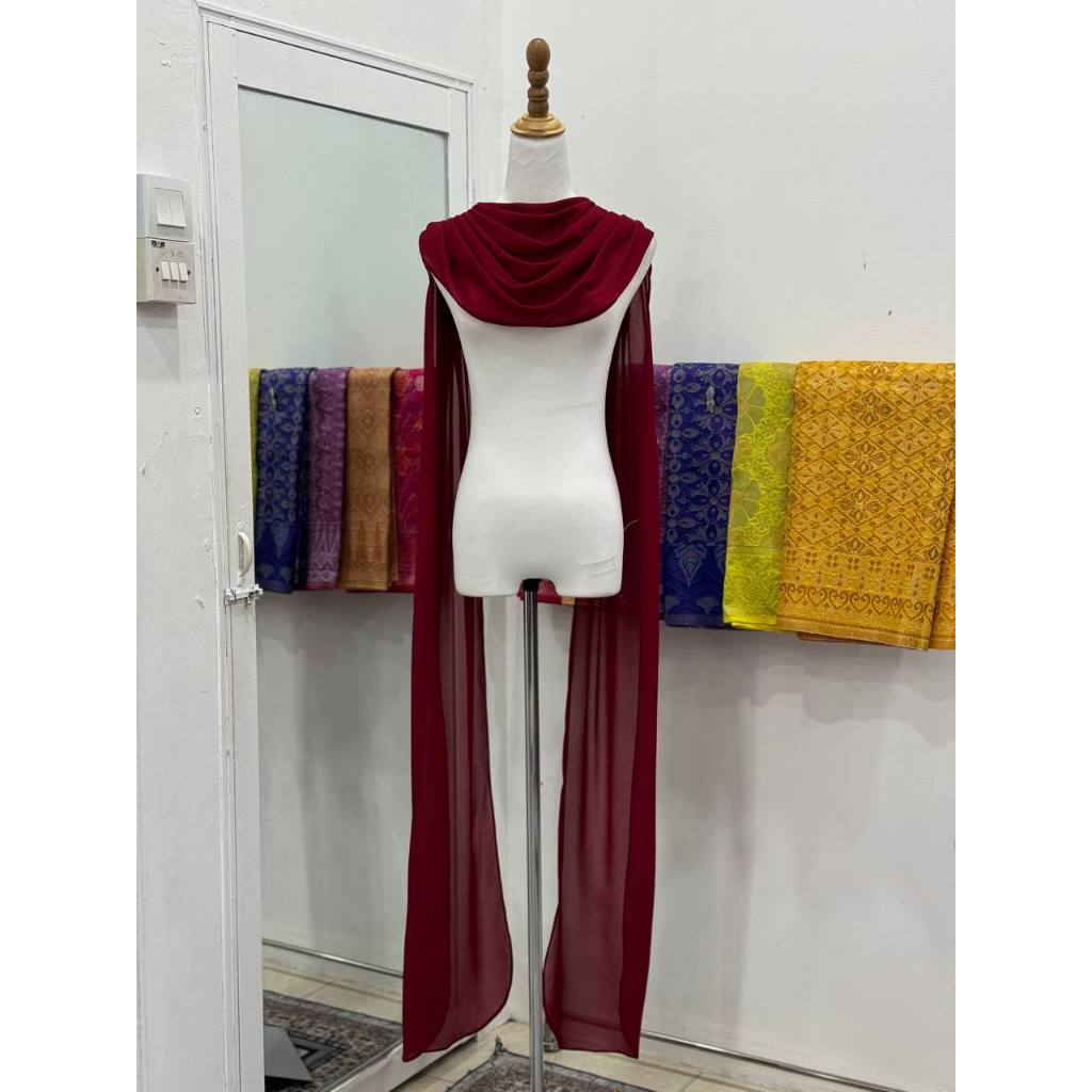 INSTANT DRAPE CAPE / INSTANT DRAPE / NIKAH / TUNANG | Shopee Malaysia
