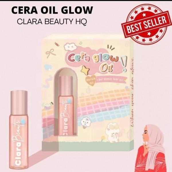 Cera Glow Oil By Clara Beaute Clara GlowOriginal HQ 10ML | Shopee Malaysia
