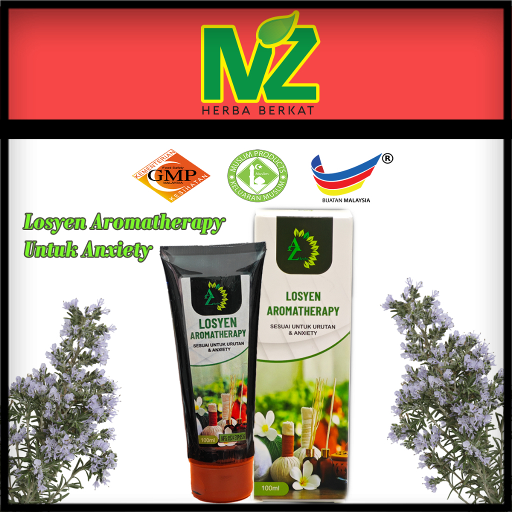 (New) Losyen Aromaterapi Untuk Anxiety/Keresahan & Urutan Aromatheraphy ...