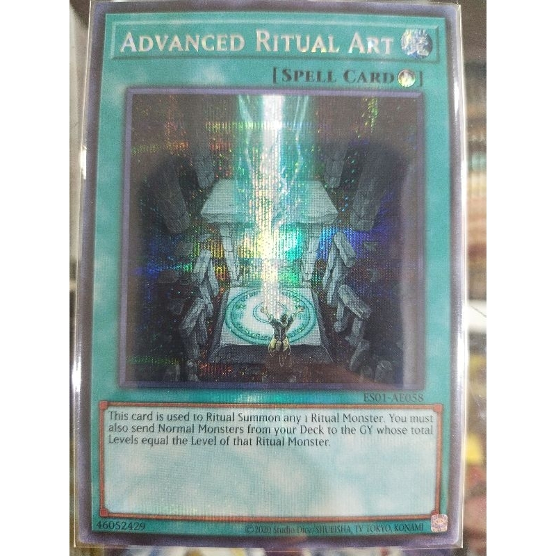 游戏王 20AP-JP039 ES01-AE058 Yugioh Advanced Ritual Art SER/SR/NPR | Shopee Malaysia