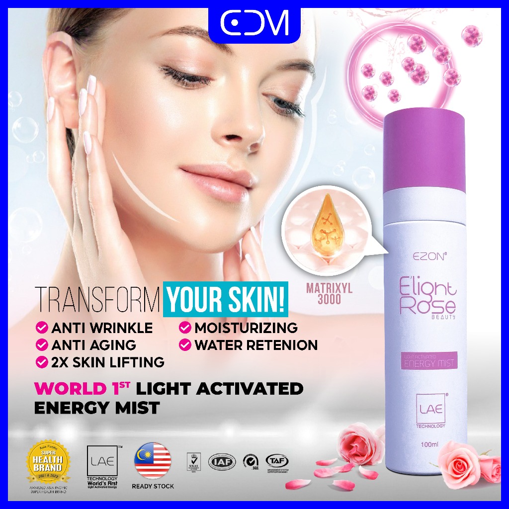 EZON ELIGHT ROSE Facial Moisturizer Anti Aging Anti Wrinkle Beauty ...
