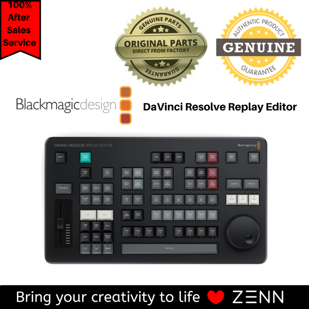 Blackmagic Design DaVinci Resolve Replay Editor | Shopee Malaysia