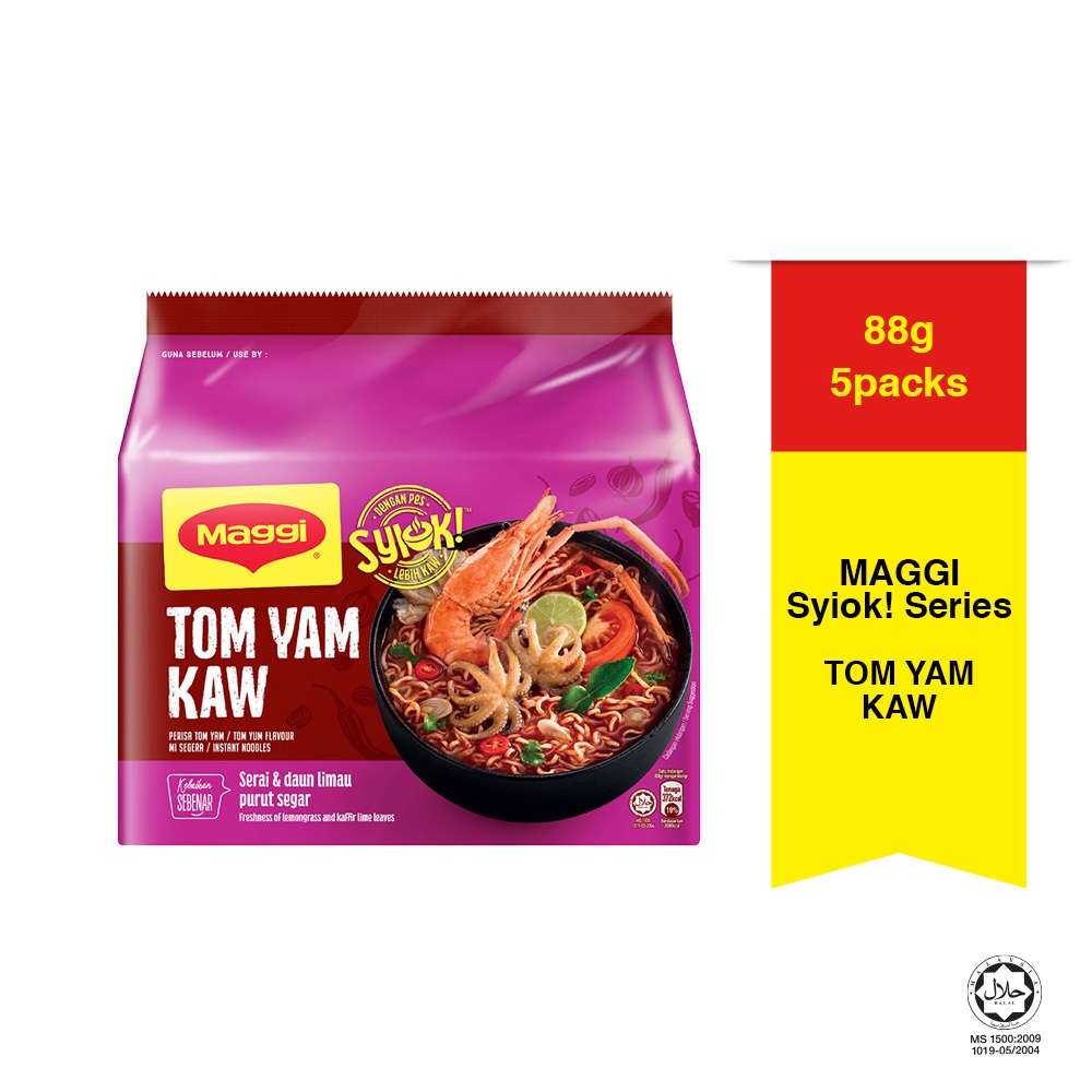 MAGGI Syiok TomYamKaw (5x88g) | Shopee Malaysia