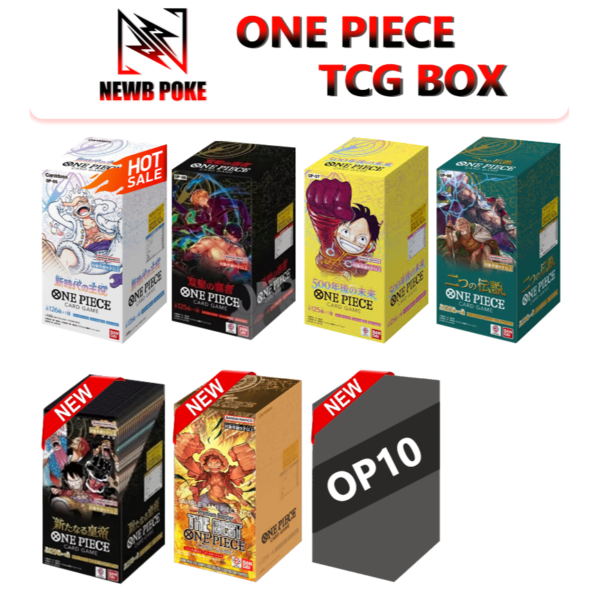 One Piece Tcg op05/06/07/08/09/10/PRB01 Booser Box [JPN VER] | Shopee Malaysia