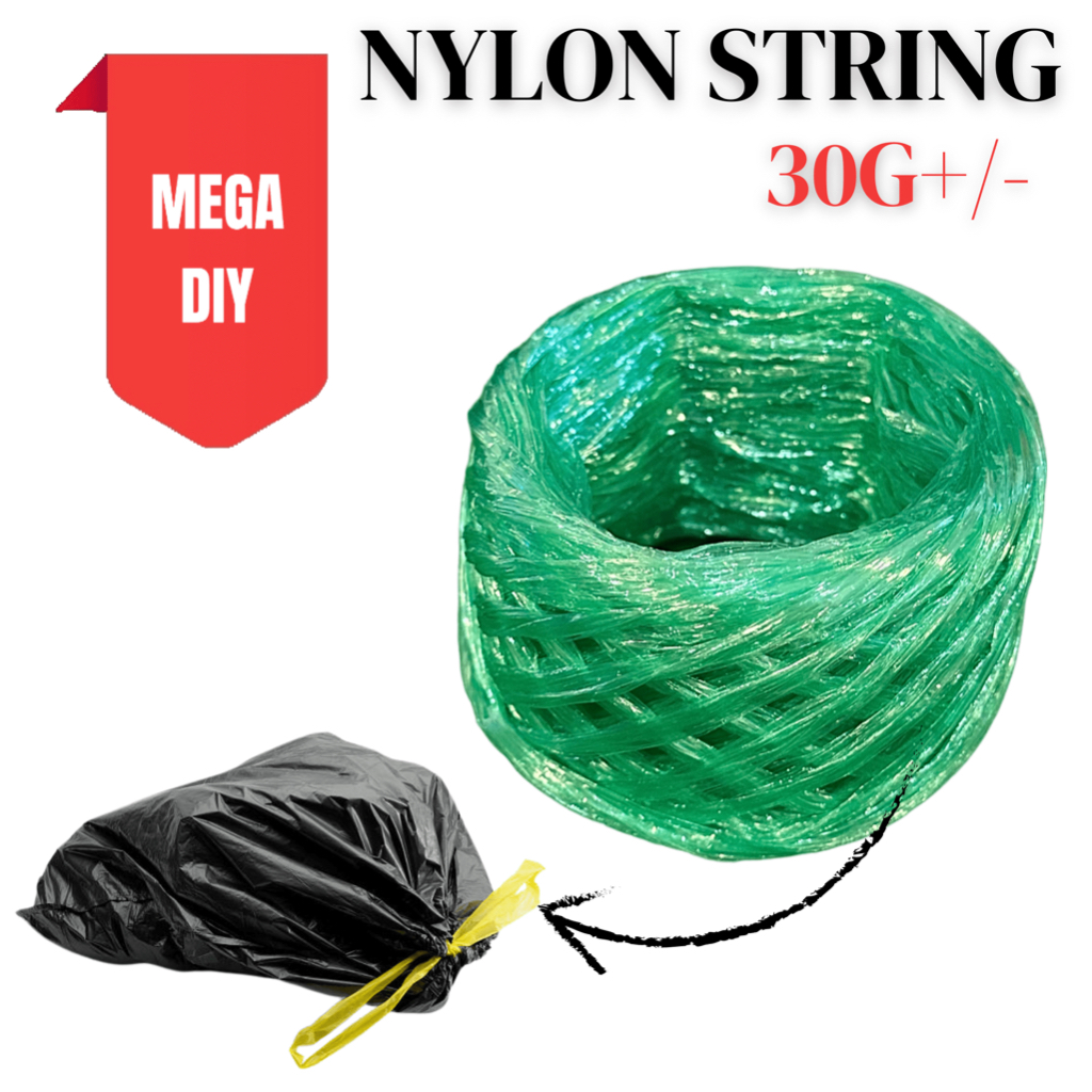 Premium Plastic Nylon String / Rafia String / Plastic String / Tali ...