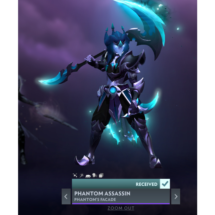 Phantom Assassin PA Collector Cache - Phantom's Facade Persona Dota2 ...