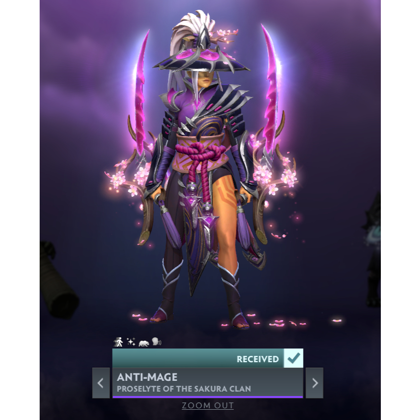 Anti-Mage AM Anti Mage Collector Cache - Proselyte of the Sakura Clan ...