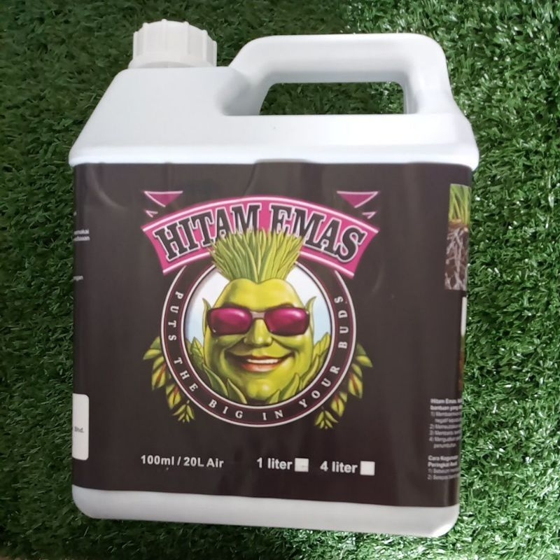 Hitam Emas 4liter ( ubat cuci tanah masam dan cuci lumut dalam bendang ...