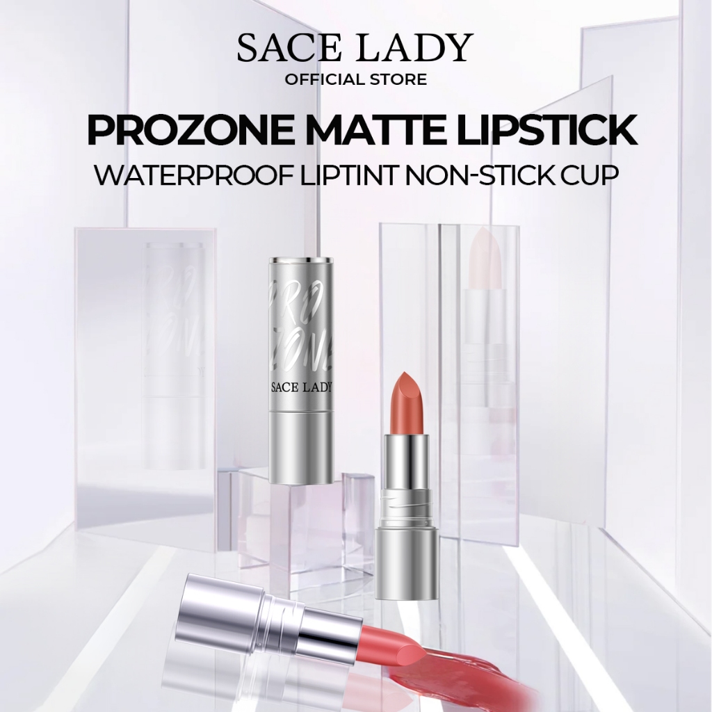 SACE LADY Lasting 24H Lipstick Matte - 8 Colours | Shopee Malaysia