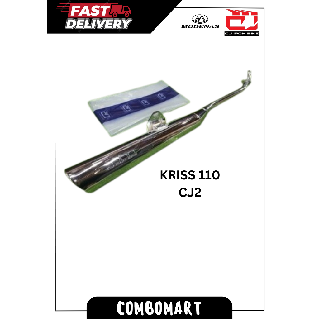 MODENAS KRISS 110/100 OP1 OP2 / BGS CJ IPOH BIKE CJ2/BGS EXHAUST PIPE | Shopee Malaysia