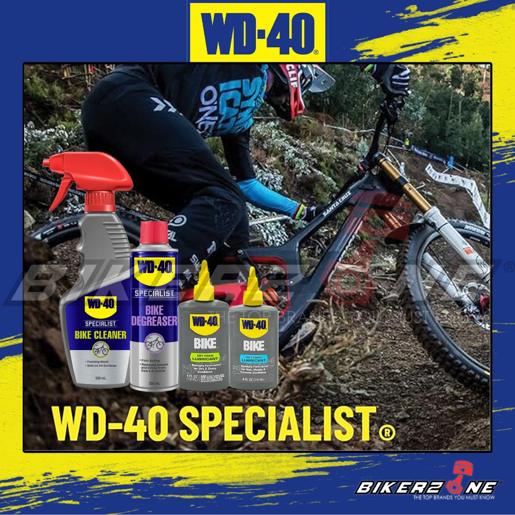 WD-40 Specialist Bike Cleaner 550ml Bike Wash Multi Purpose Bicycle ...