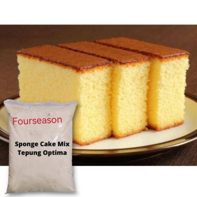 Sponge Cake Mix /Tepung Optima/Tepung Kek Span 500g/ 1kg海绵蛋糕预拌粉 ...