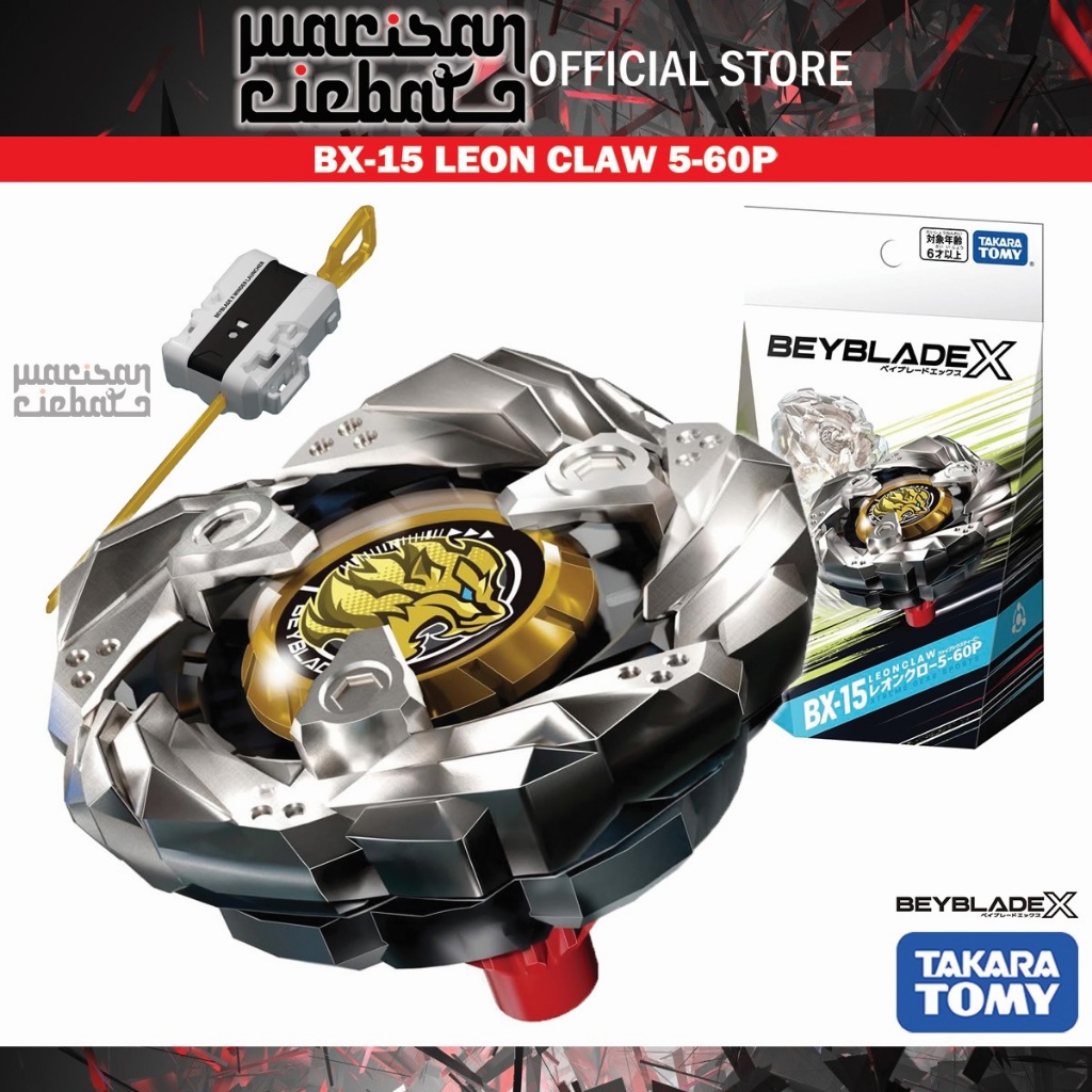 Takara Tomy Beyblade X BX-15 Starter Leon Claw 5-60P | Shopee Malaysia