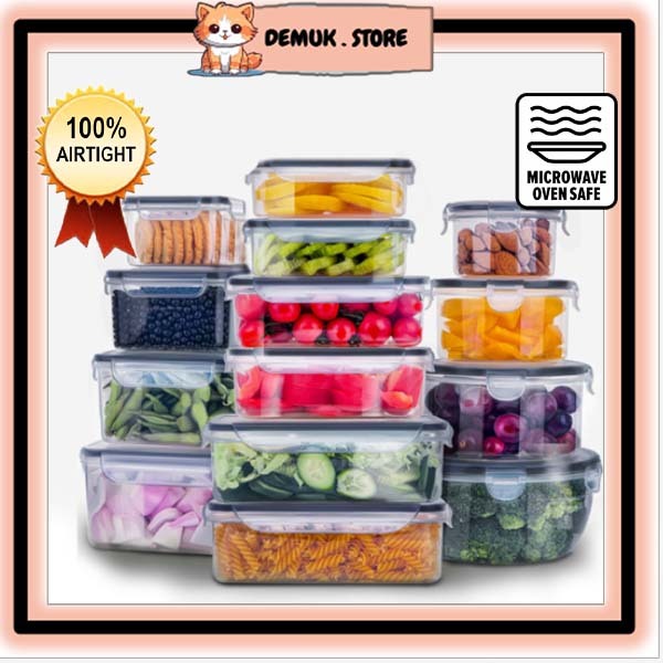 𝗢𝗿𝗶𝗴𝗶𝗻𝗮𝗹 𝗔𝗡𝗠𝗔𝗜 𝗦𝗵𝗮𝗻𝗴𝗵𝗮𝗶 Airtight Food Storage Container Microwave Safe ...