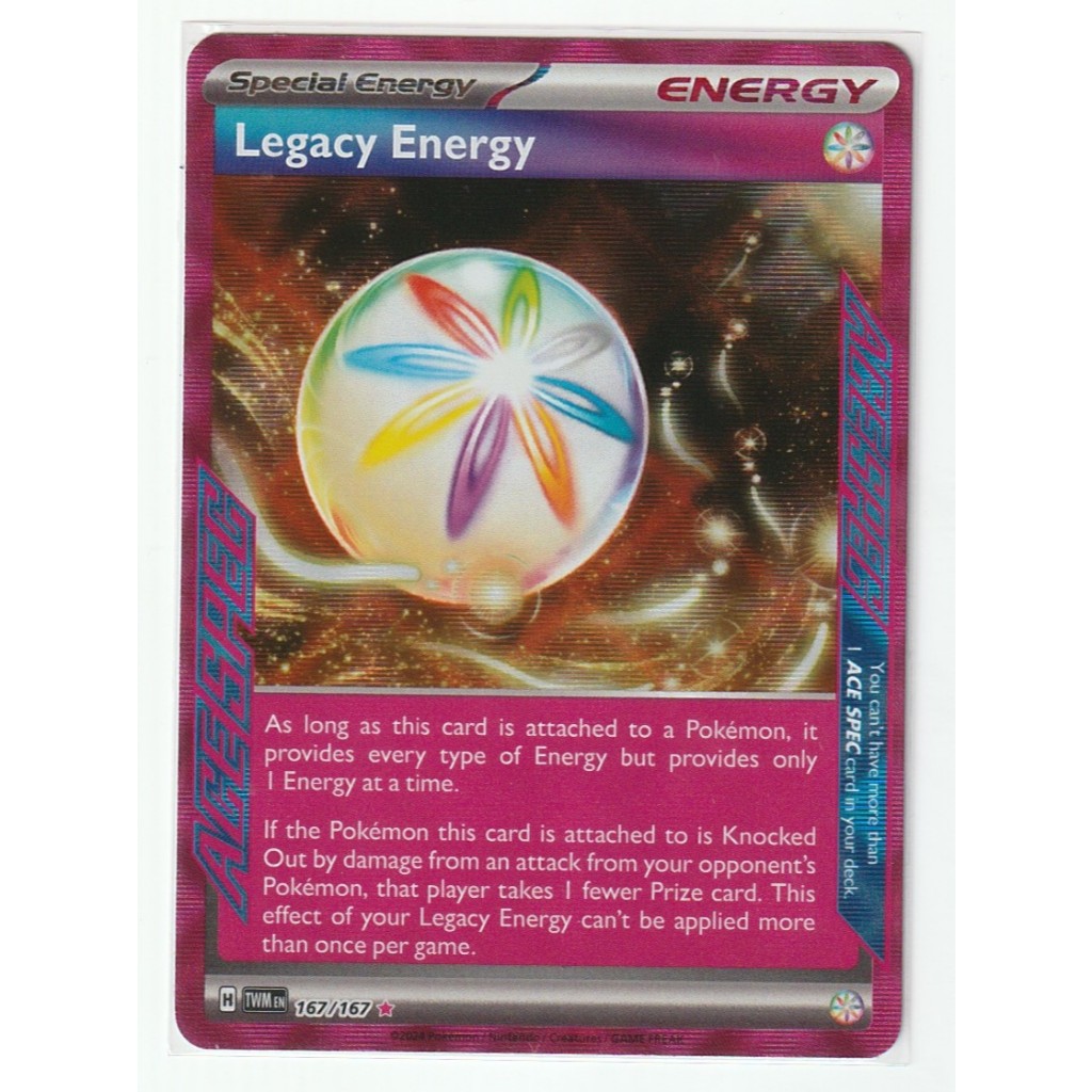 Legacy Energy (167/167) Ace Rare | SV6 Twilight Masquerade [Pokemon TCG ...