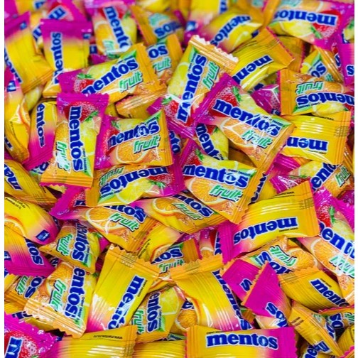 [CANDY] Mentos fruit chewy dragees (chewable sweets) | Shopee Malaysia