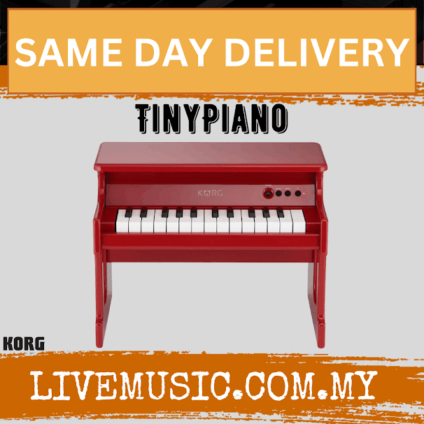 Korg tinyPiano Digital Toy Piano - White / Red / Pink / Black ( Tiny-Piano / Tiny Piano ...