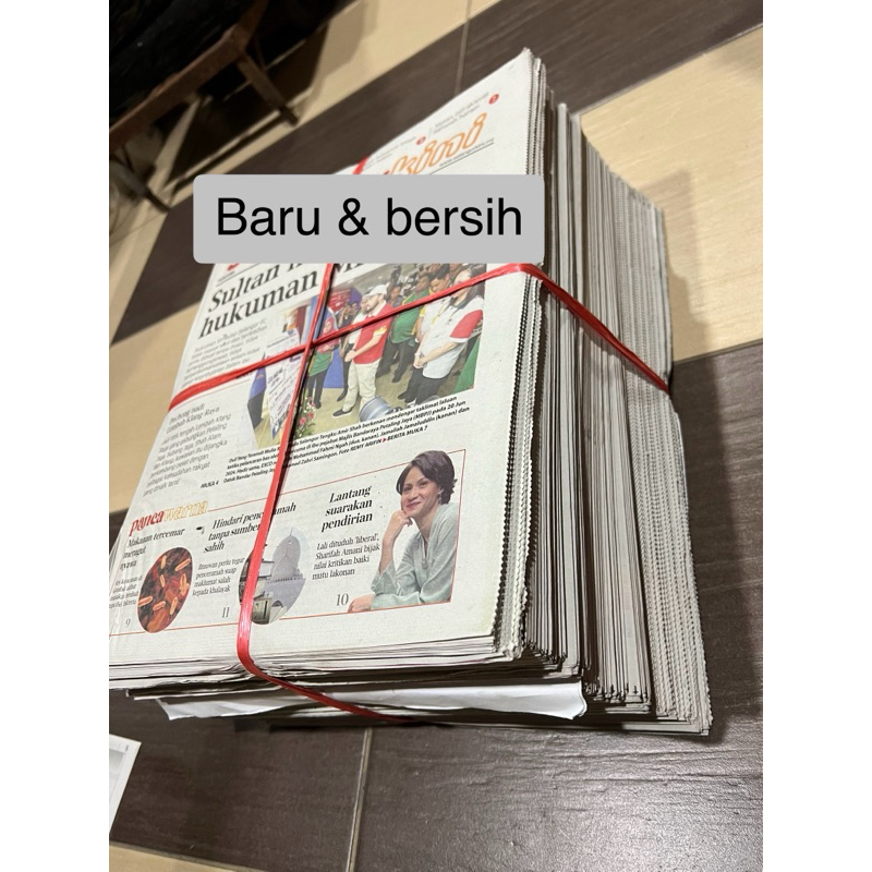 suratkhabar baru-Paper malay 5kg rm18 | Shopee Malaysia