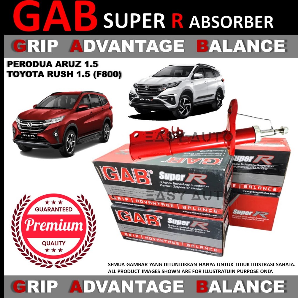 PERODUA ARUZ 1.5 (2019-2022-) / TOYOTA RUSH 1.5 (F800) (2018-2022 ...