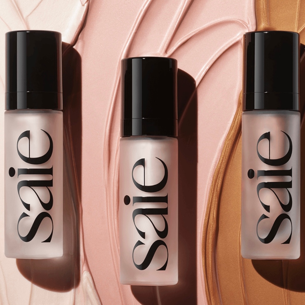 Saie Glowy Super Gel Roseglow Starglow Sunglow All-Over Luminizer ...