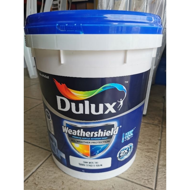 DULUX WEATHERSHIELD 15004 WHITE | Shopee Malaysia