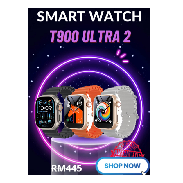 T900 ULTRA 2 Smart Watch (NEW 2024 - AUTHENTIC HiWatch Pro) Sture Answering Call Series Ultra ...