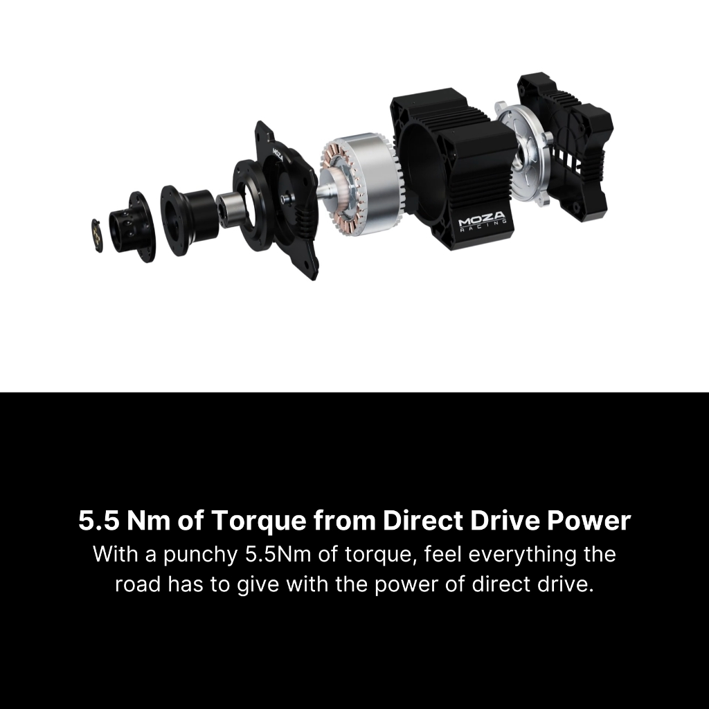 [Ready Stock] Moza R5 Racing Simulator Bundle 5.5Nm direct drive ...