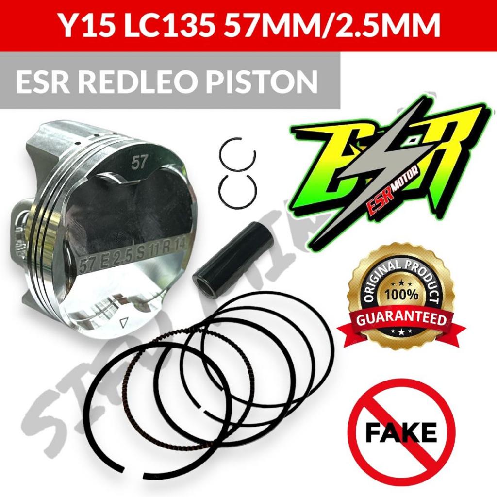 ORIGINAL ESR MOTOR REDLEO RACING FORGED PISTON Y15ZR Y15 15ZR LC135 LC ...