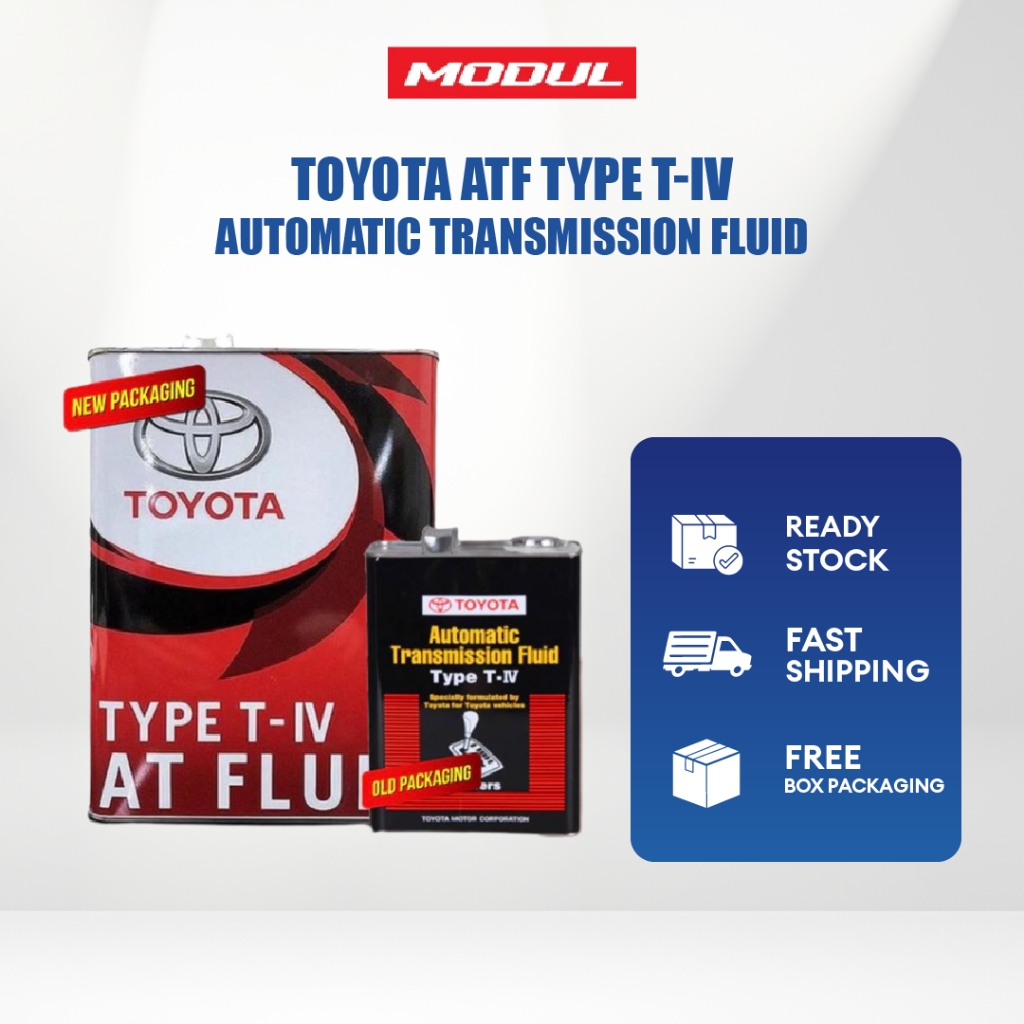 TOYOTA 100% ori ATF TYPE IV (4L) | Shopee Malaysia